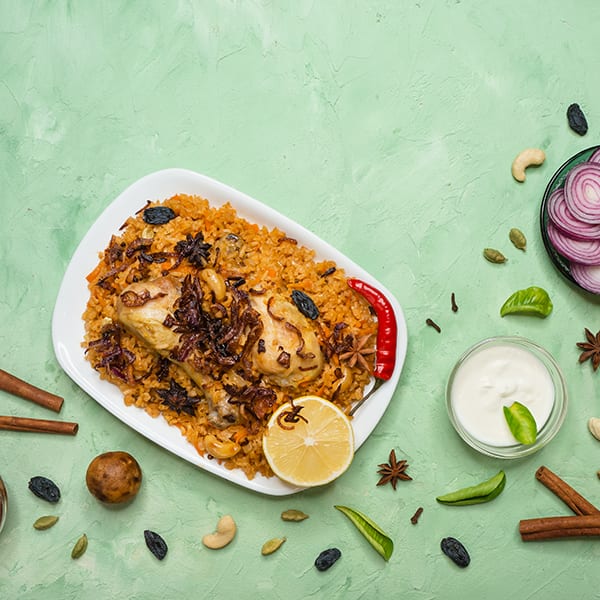 Mughlai Biryani – BONELESS CHICKEN - Swish